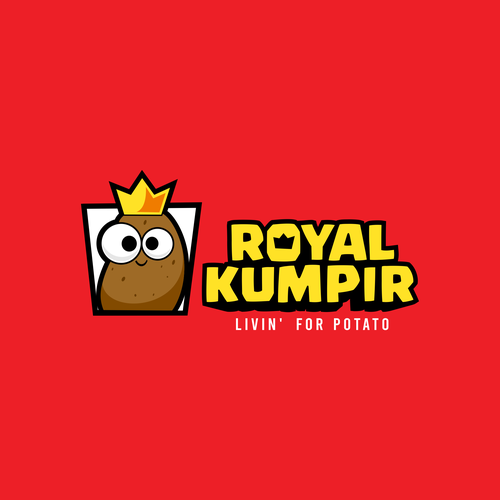 Designs | Logo Design for Royal Kumpir – A Fun and Playful Potato Brand ...