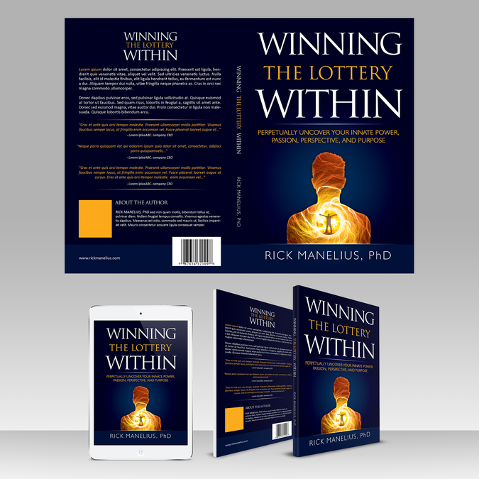 Design a book cover for Winning The Lottery Within! | Book cover contest