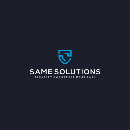 Minimalist logo for security awareness eLearning company | Logo design ...