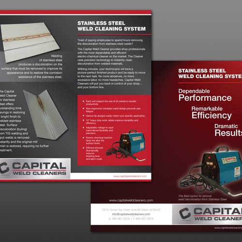 Brochure design for a Machine Fabrication Company | Print or packaging ...