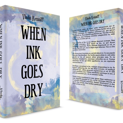 Designs | When Ink Goes Dry Book Cover Design | Book cover contest