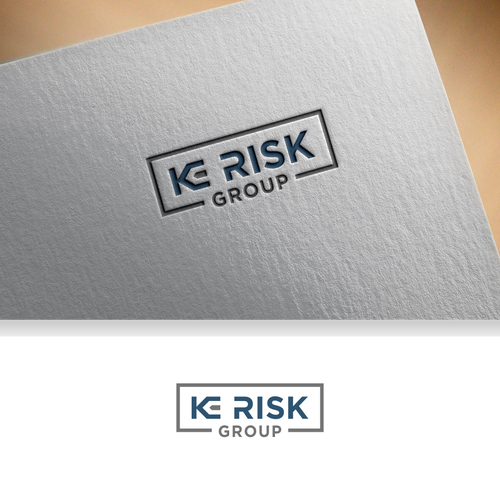 Create a simple, elegant, and professional logo for KE Risk Group ...