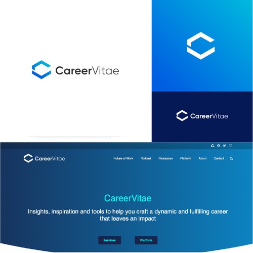 Designs | Logo for new tech platform showcasing dynamic CVs | Logo ...