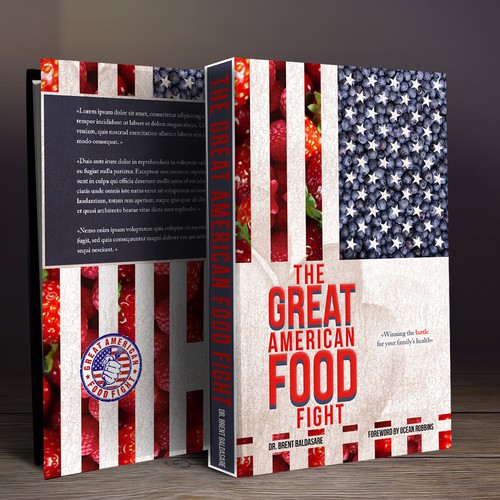 Create a bold but simple patriotic book cover! | Book cover contest
