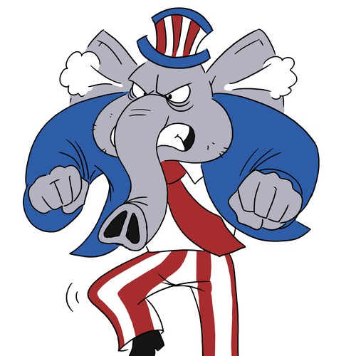 Grumpy the Elephant | Illustration or graphics contest