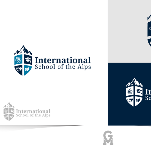 Designs | A powerful new logo for an international school in the French ...
