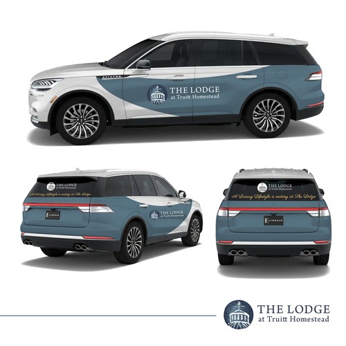 Partial Vehicle Wrap for Luxury Senior Community | Car, truck or van ...