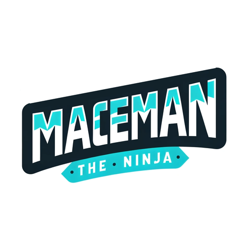 Designs | Kick butt logo for Maceman the Ninja Warrior | Logo design ...