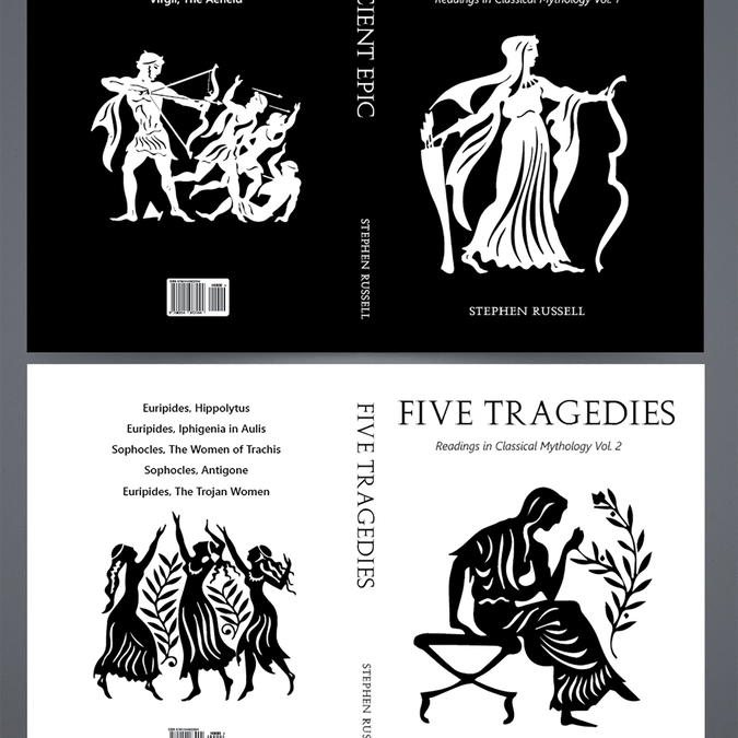 Book Covers for two readers on Ancient Mythology | Book cover contest