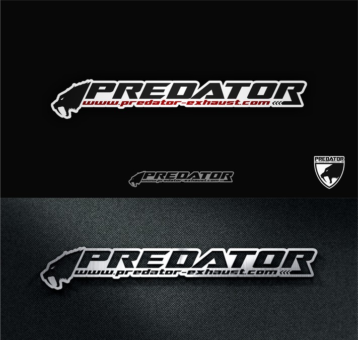 Aggressive Logo Design for an Motorcycle Exhaust (Predator) | Logo ...