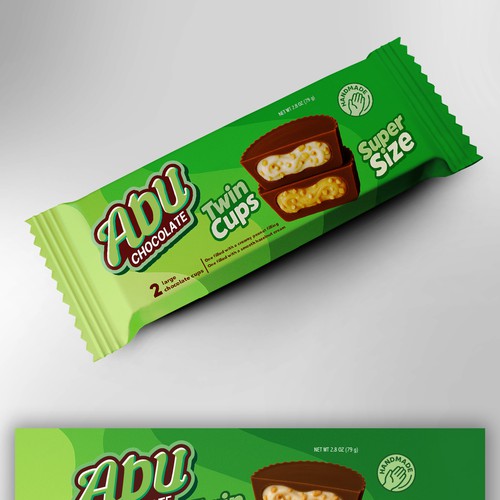 Abu chocolate twin cups | Product packaging contest | 99designs