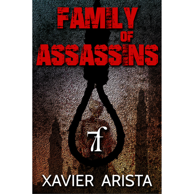 A bold cover design for a book named Family of Assassins | Book cover ...