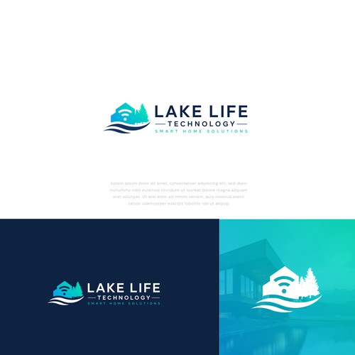 Designs | Modern/classy tech logo for lake life in South Carolina ...