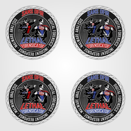 Cyber Forensics - Challenge Coin Design | Illustration or graphics contest
