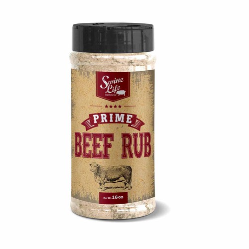 Designs | Design a Rustic Label for an All New Beef Rub | Product label ...
