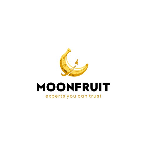 Designs | Need a fun logo for a brand called "MoonFruit" | Logo design ...