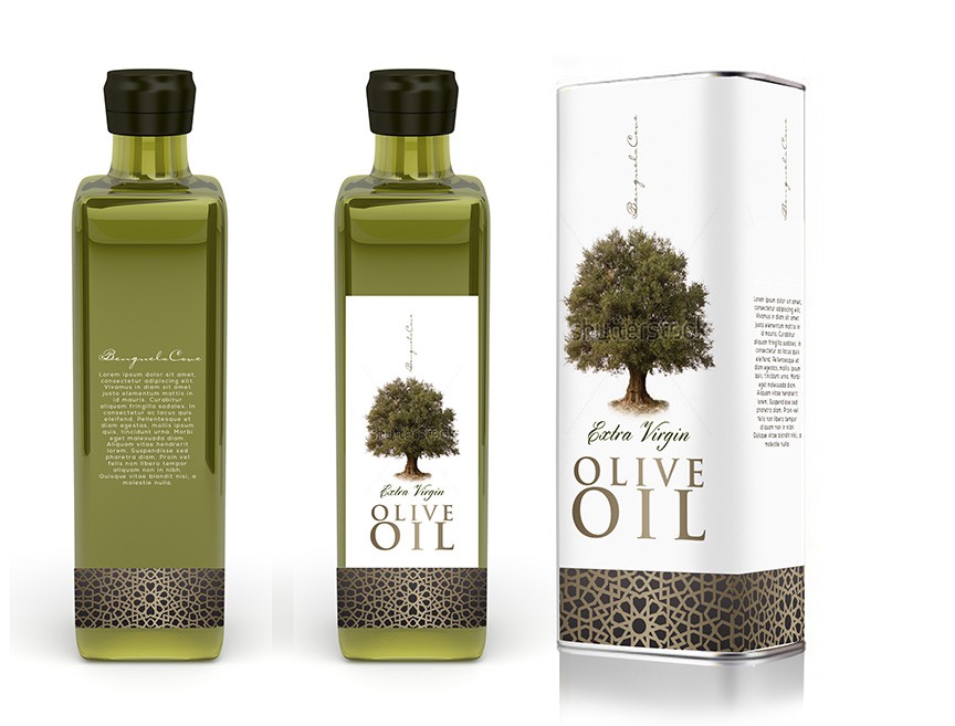 Premium Olive Oil Label | Product label contest