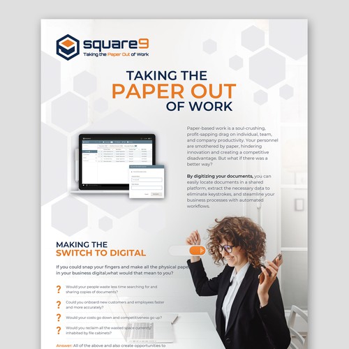 Designs | Content Info sheet template for SaaS company | Other design ...