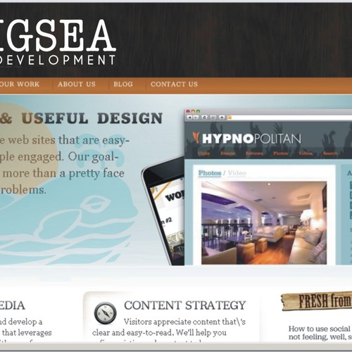 Funky, modern, water-based LOGO DESIGN for a web company | Logo design ...