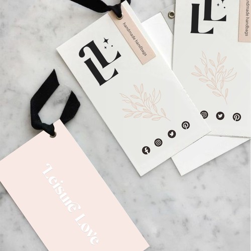Designs | Design a boho hang tag for handmade goods and bags | Product ...