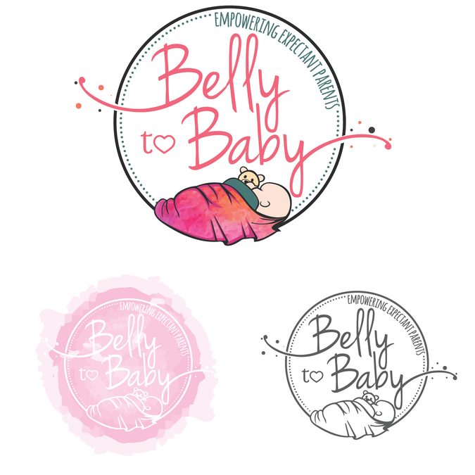 Create a beautiful logo for "baby" business - Belly to Baby! | Logo ...