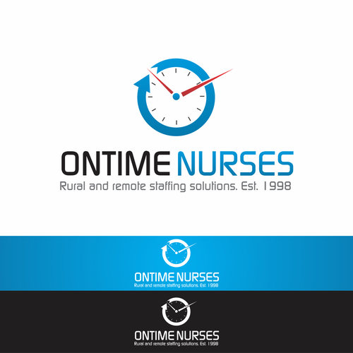 Designs | logo and business card for Ontime Nurses | Logo & business ...