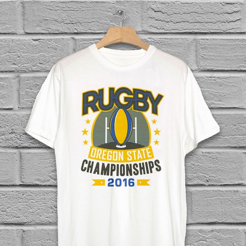 Create a killer design for our 2016 Rugby Oregon State Championship ...