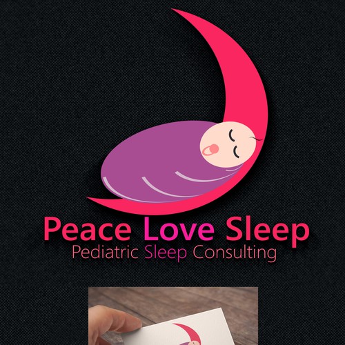 Design a calm and peaceful logo for Peace Love Sleep, Pediatric Sleep ...