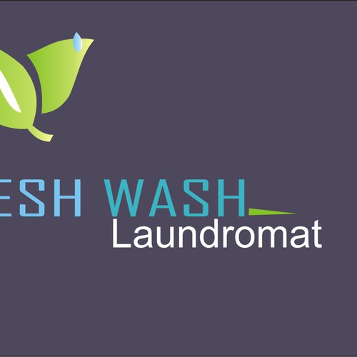 create modern innovative laundromat logo for Fresh Wash Laundromat ...