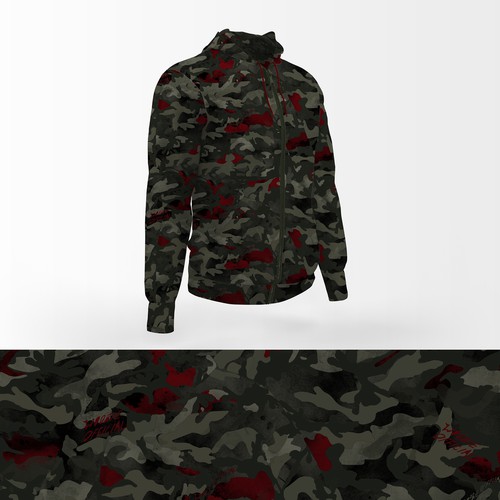 Designs | MILITARY INSPIRED MULTICAM BLACK WITH RED ACCENT ...