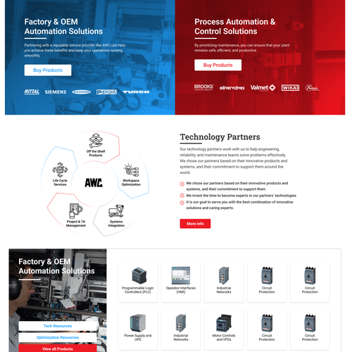 Designs | Help AWC's UGLY Homepage Attract Engineers | Web page design ...