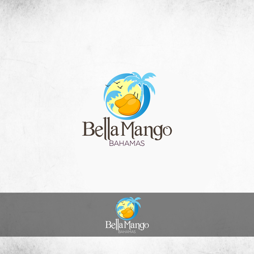 "Bella Mango" - the ultimate vacation spot in the Bahamas | Logo design ...