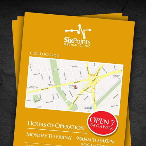 Help Medical Walk-In Clinic with a new postcard or flyer | Postcard ...