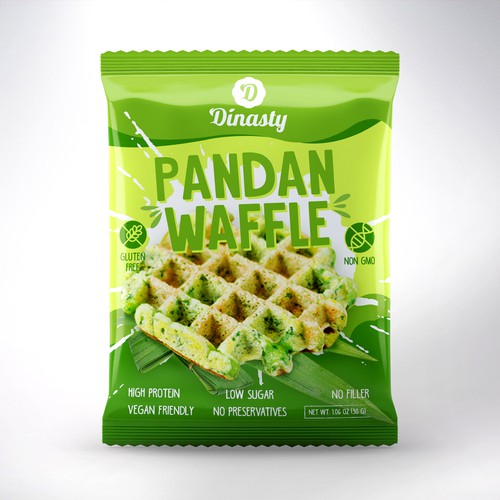 Designs | Wrapper and Box for the Wrappers Design for Waffles | Product ...