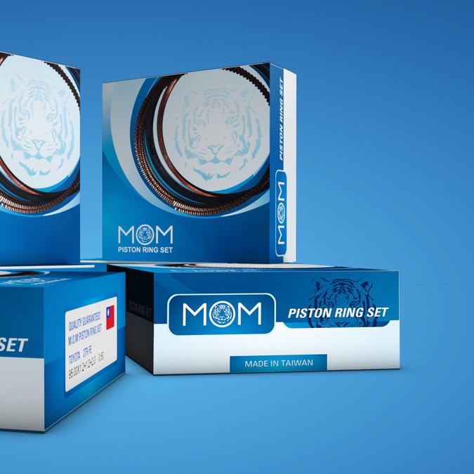 Automobile Piston Ring Packing Redesign | Product packaging contest