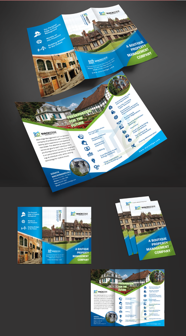 Create a brochure to help grab attention for Mack Edge Management ...