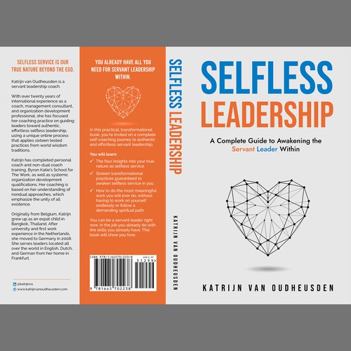 Designs | Servant leadership book cover that promises an achievable ...