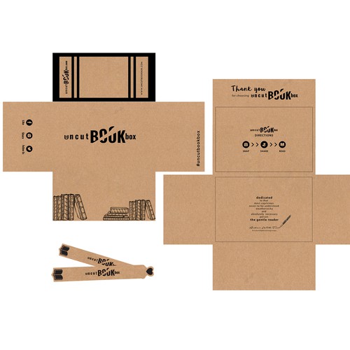 Design a YA Book Subscription Box | Product packaging contest