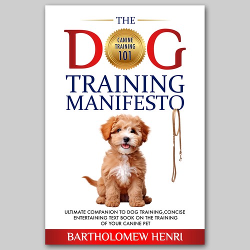 Designs | Create an attractive, appealing cover for a Dog Training Book ...