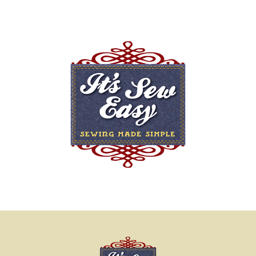 Stylish logo for PBS TV show: It's Sew Easy | Logo design contest