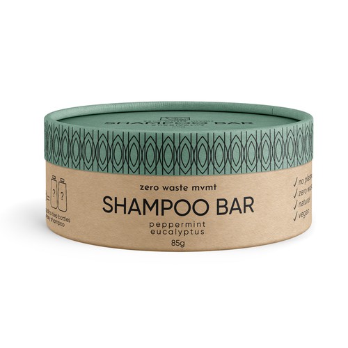 Designs | Packaging design for a zero waste shampoo bar! | Product ...