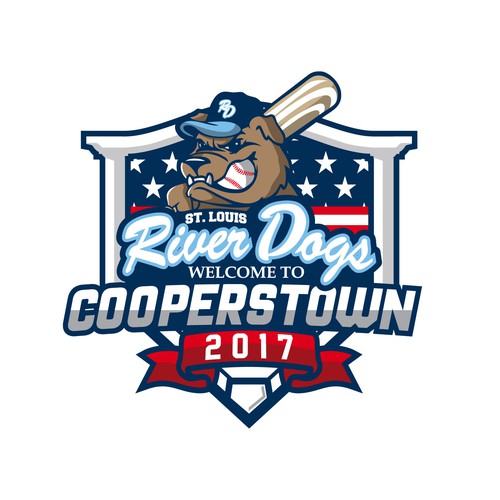 RiverDogs to Cooperstown | Logo design contest