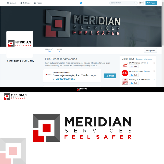 Feel Safer - new slogan and logo for security company | Logo & social ...