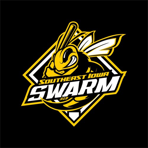 Designs | Eye-catching Bee/Wasp/Hornet logo for an upstart baseball ...