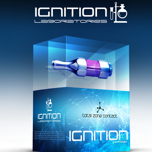 Science to get you high! High-tech vape cartridge package design ...