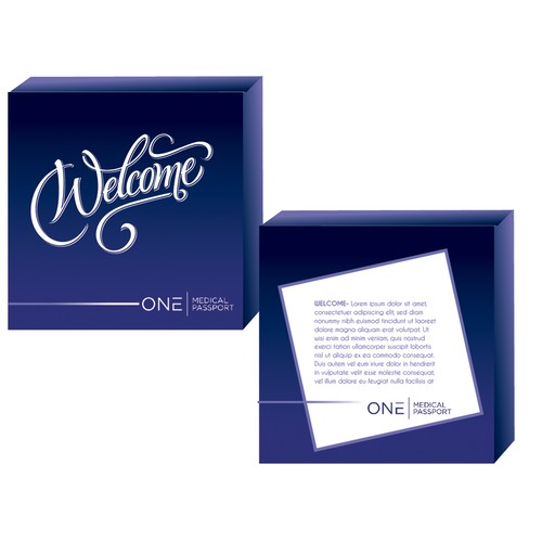 Packaging for Welcome Kit for New Customers | Product packaging contest