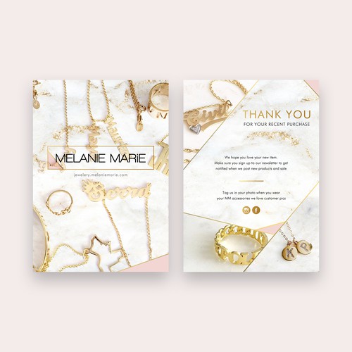 Designs | Design an Aesthetically Pleasing Jewelry Flyer/ Insert ...