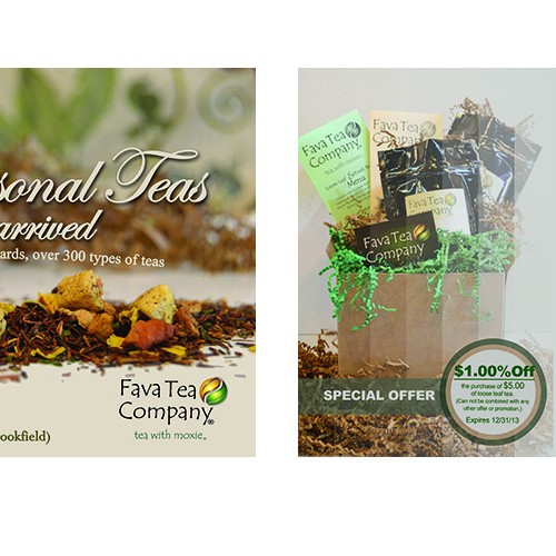 Fava Tea Company needs a new postcard, flyer or print | Postcard, flyer ...