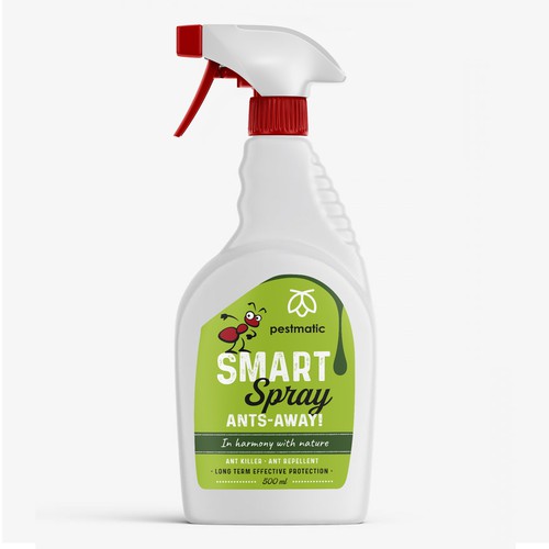 Designs | Label design for Smart Spray, ants away! Eco - friendly ...