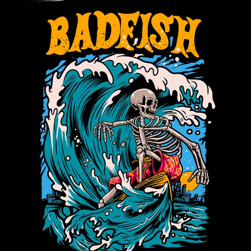 Designs | Punk Rock Reggae Surf Band Shirt | T-shirt contest